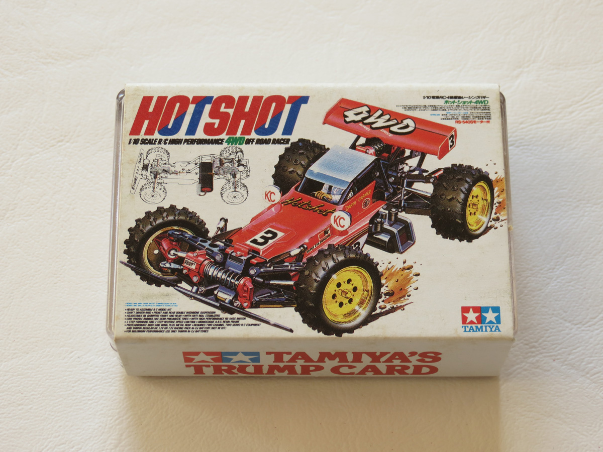 SOLD: Tamiya Hotshot Playing Card set – R/C Toy Memories