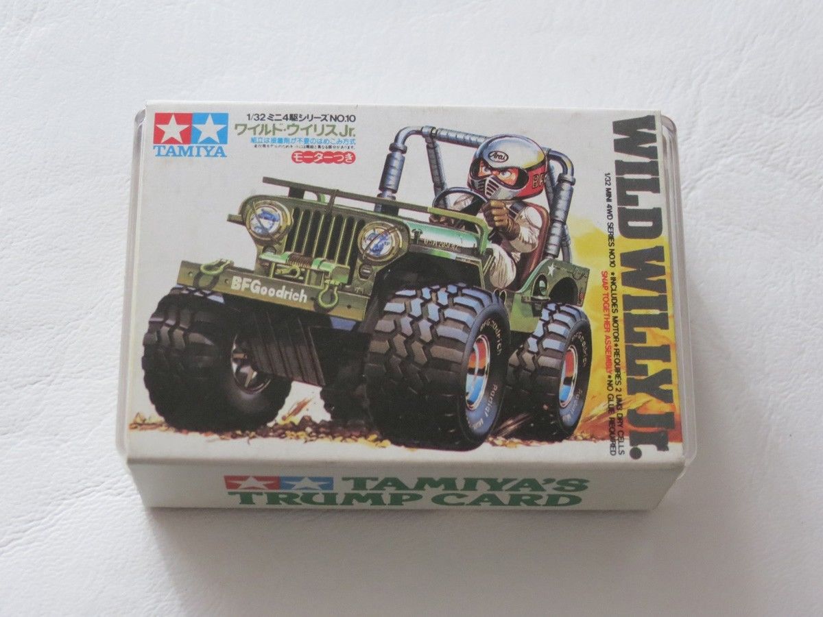 SOLD: Tamiya Wild Willy Jr Playing Card set – R/C Toy Memories