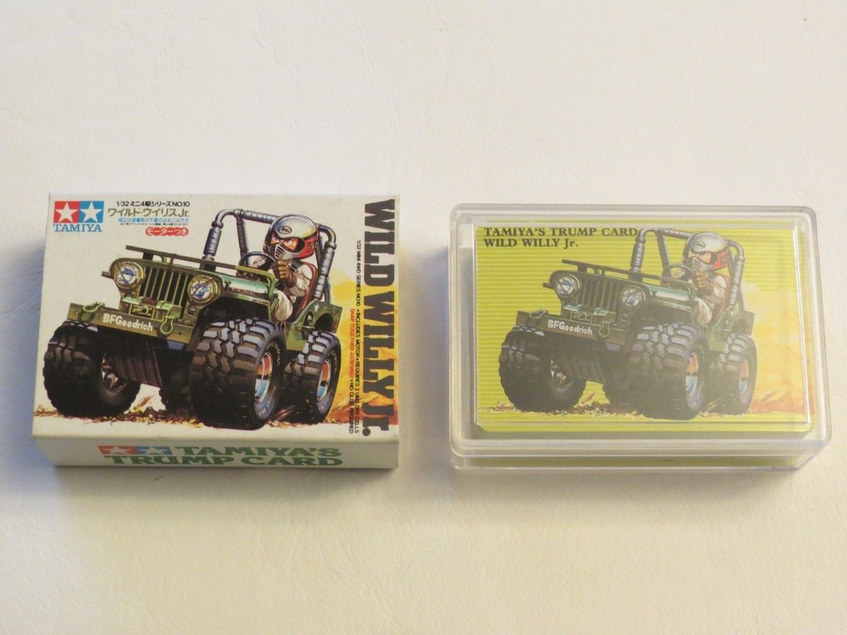 SOLD: Tamiya Wild Willy Jr Playing Card set – R/C Toy Memories
