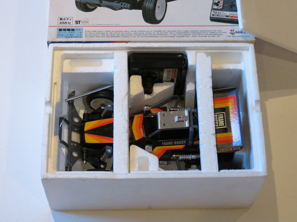 SOLD: Nikko Black Fox – R/C Toy Memories